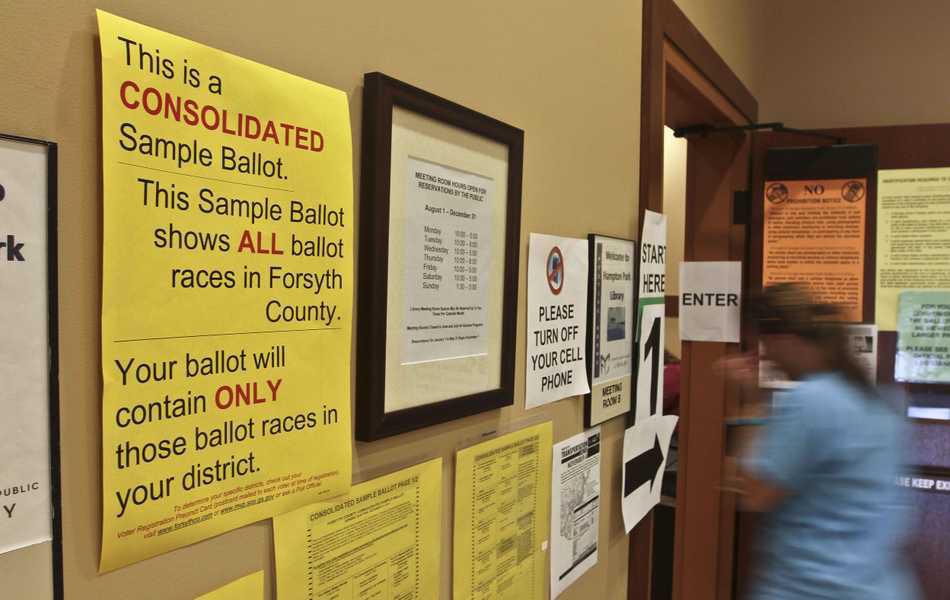 Early voting begins for May 24 primary - Forsyth News
