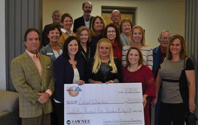 Sawnee EMC supports many through Round-Up program - Forsyth News