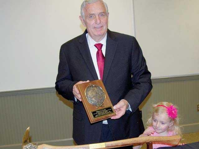 FCFD honors retiree, promotes six - Forsyth News