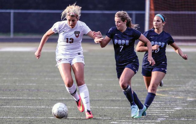 Lambert girls soccer defeats Pope in first round - Forsyth News