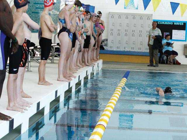 Cumming Aquatic Center hosts state swim meet - Forsyth News