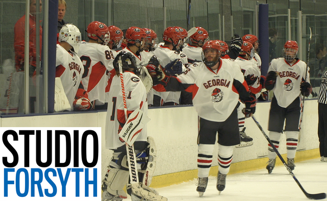 Studio Forsyth: The ICE of Forsyth hosted Ga Tech vs. UGA in ice hockey ...