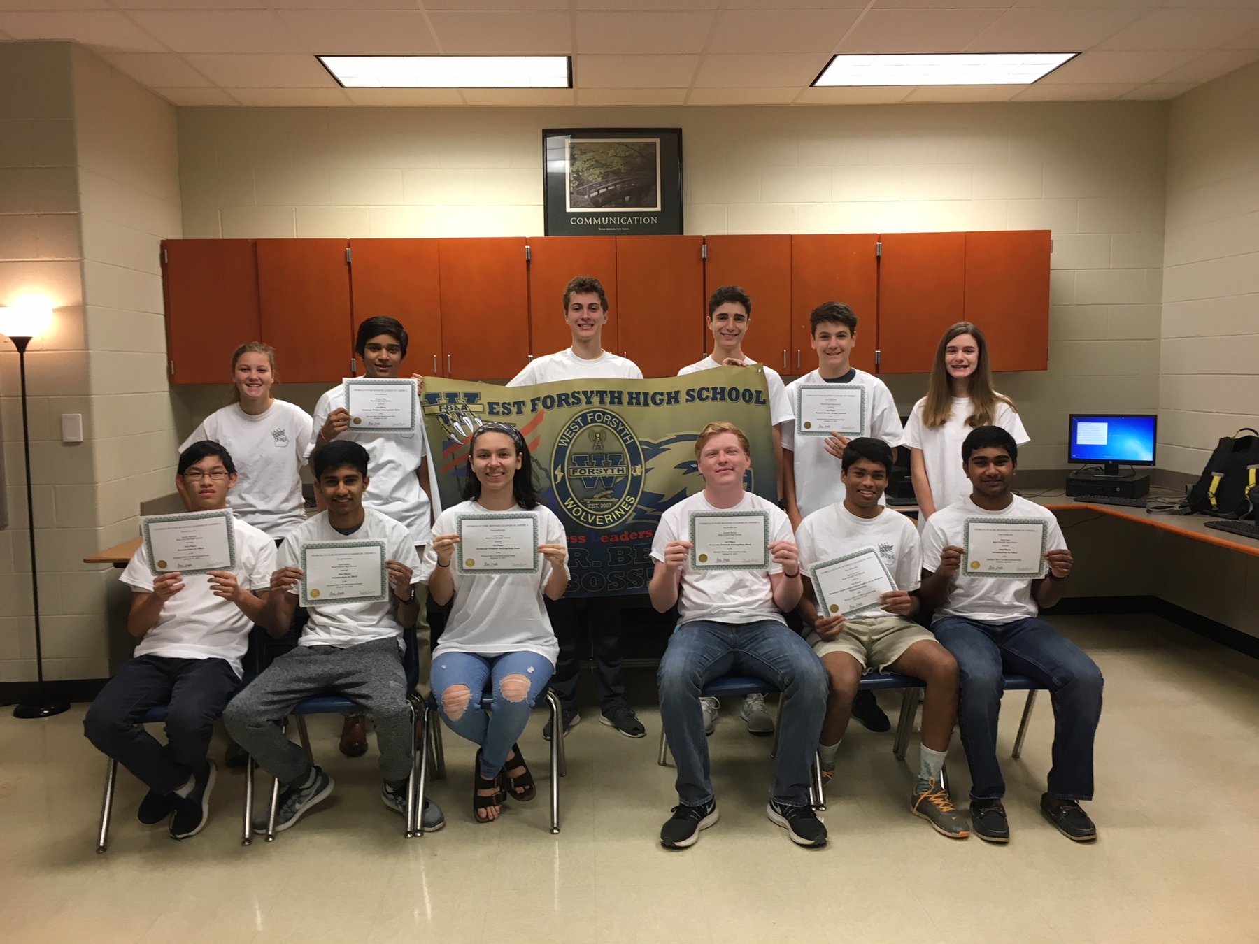 West Forsyth High School awarded first place for banner - Forsyth News