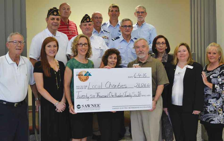 Sawnee EMC gives $26K to charities - Forsyth News
