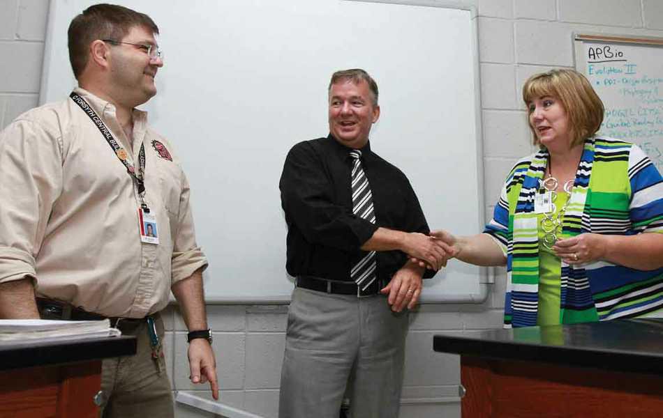 New school chief listening, learning - Forsyth News