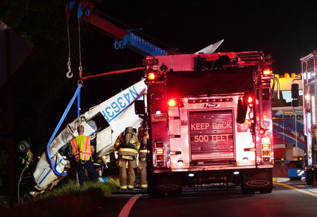 Report: Oil covered windshield in fatal April plane crash - Forsyth News