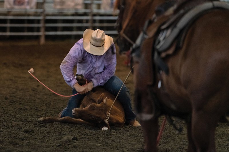 The cowboy way: A world champion finishes a run of 4 rodeos in 3 nights ...