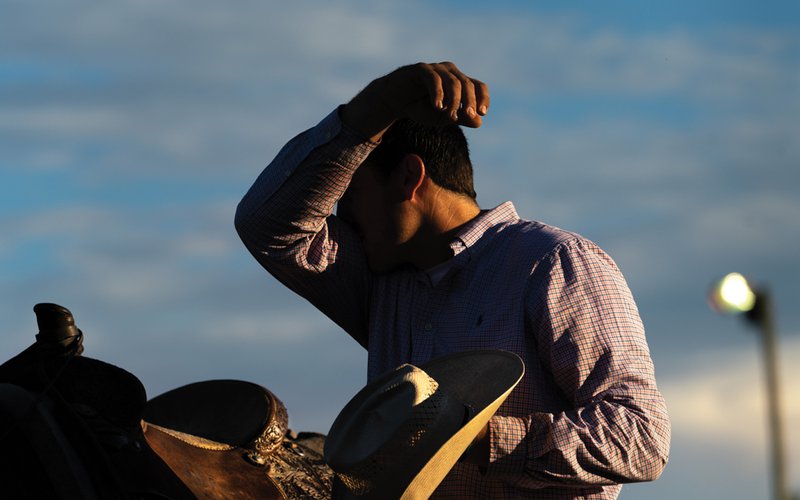 The cowboy way: A world champion finishes a run of 4 rodeos in 3 nights ...