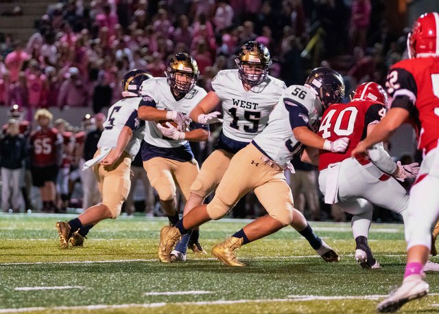 Football: West dominates Central for first region win - Forsyth News