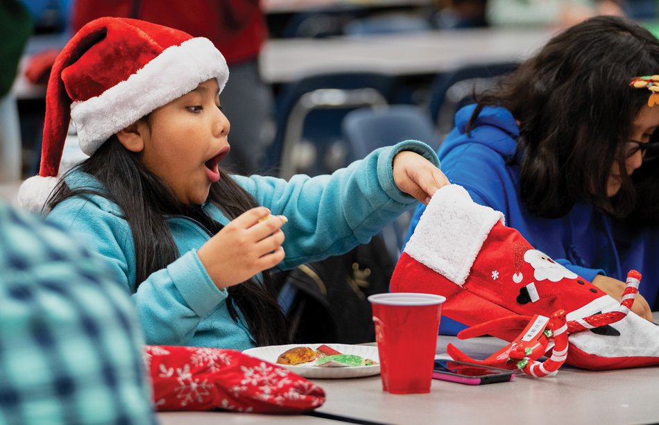 Photos: Mentor Me brings holiday cheer to area kids - Forsyth News