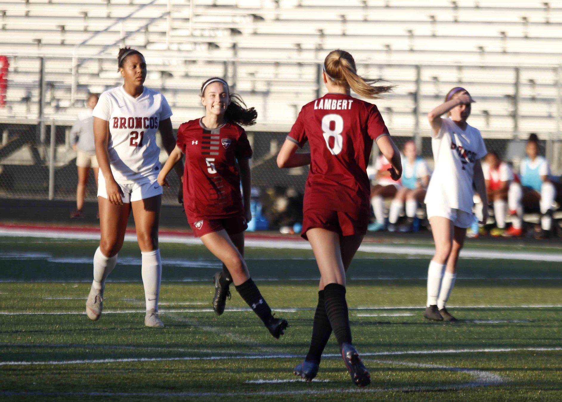 Soccer: Lambert girls advance to state championship with bruising win ...