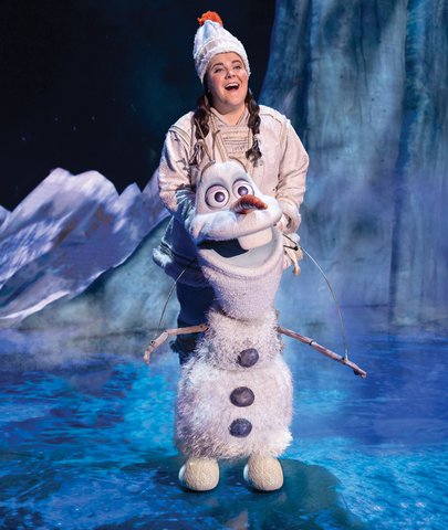 How Forsyth County native's casting as Olaf on Broadway is ...