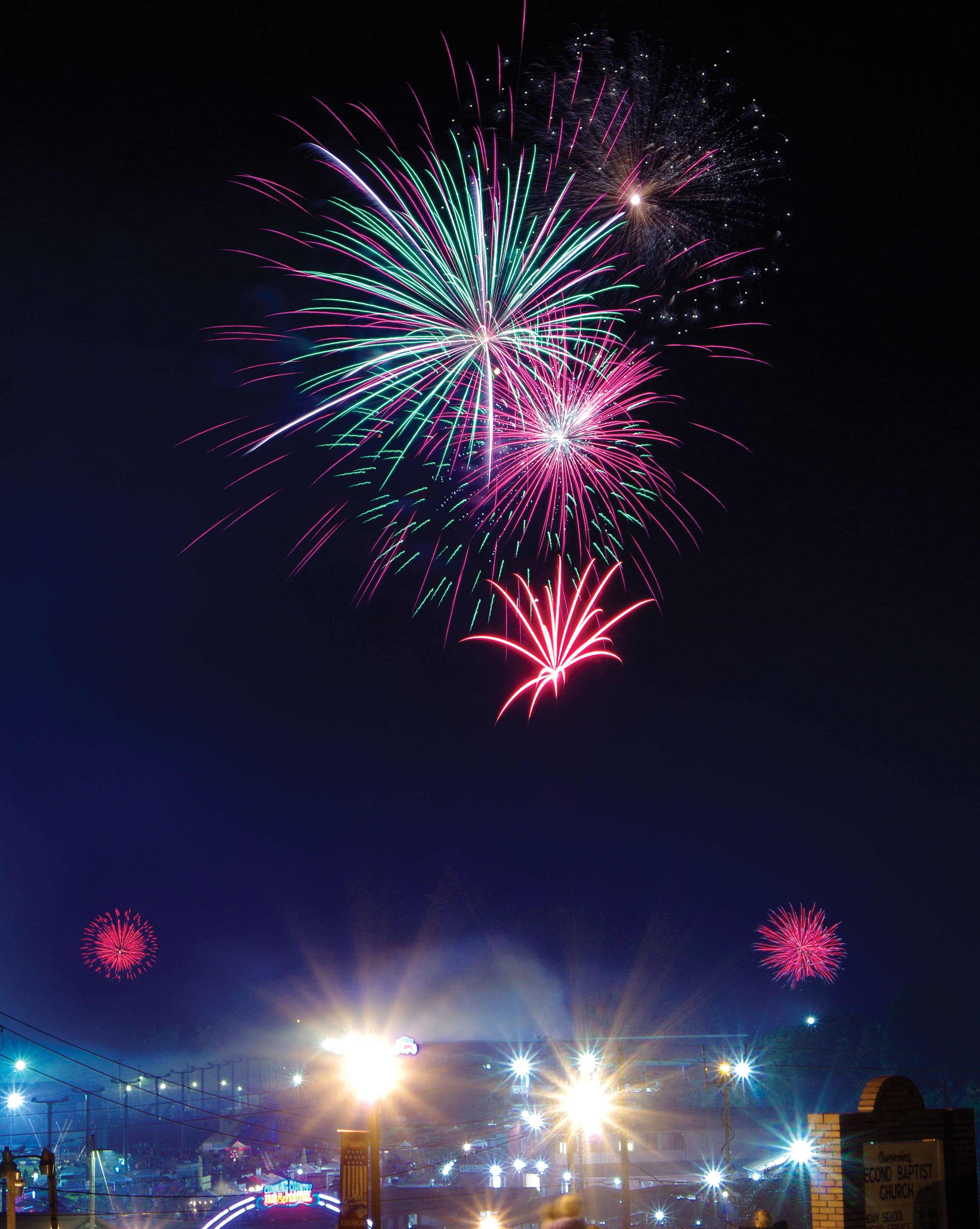 Independence Day 2019 Fireworks - Forsyth News