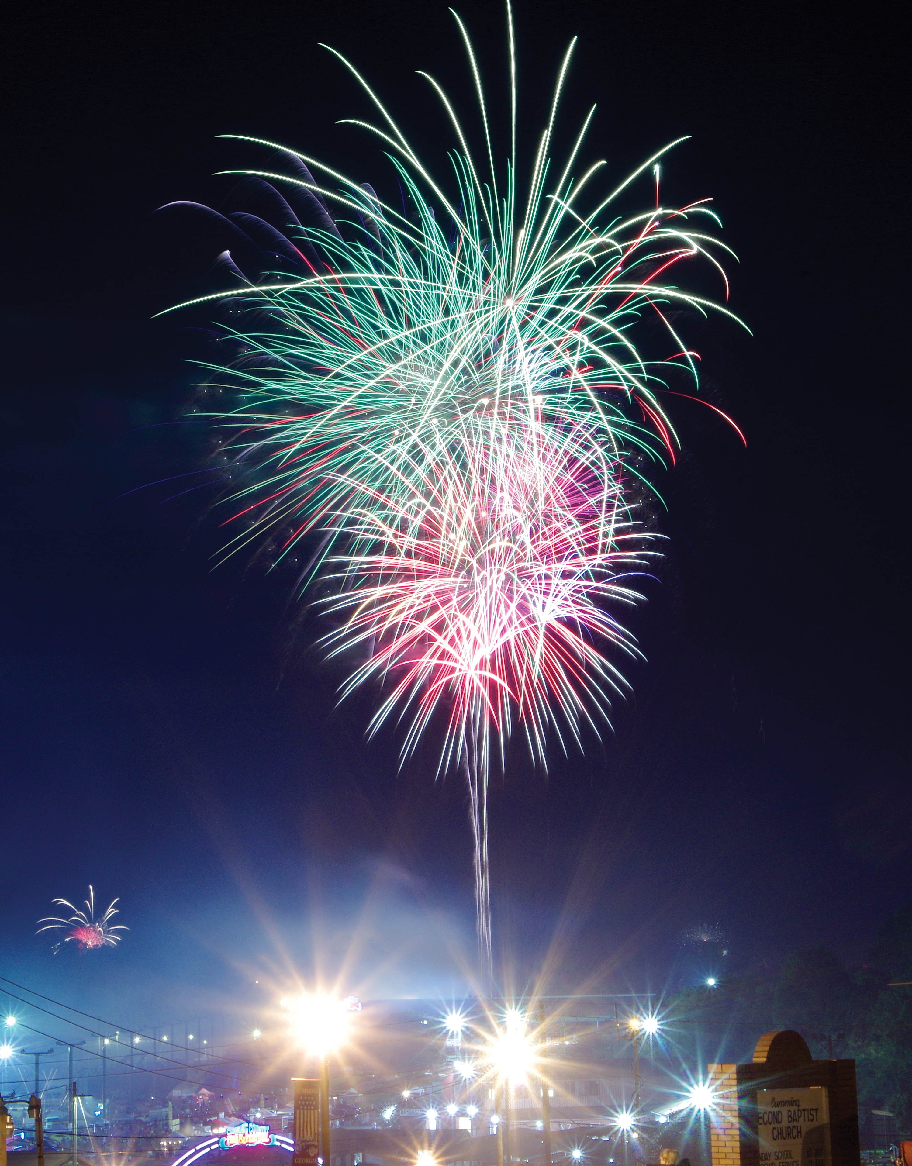 Independence Day 2019 Fireworks - Forsyth News