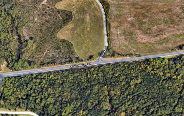 Here's where a new roundabout is planned for Keith Bridge Road ...