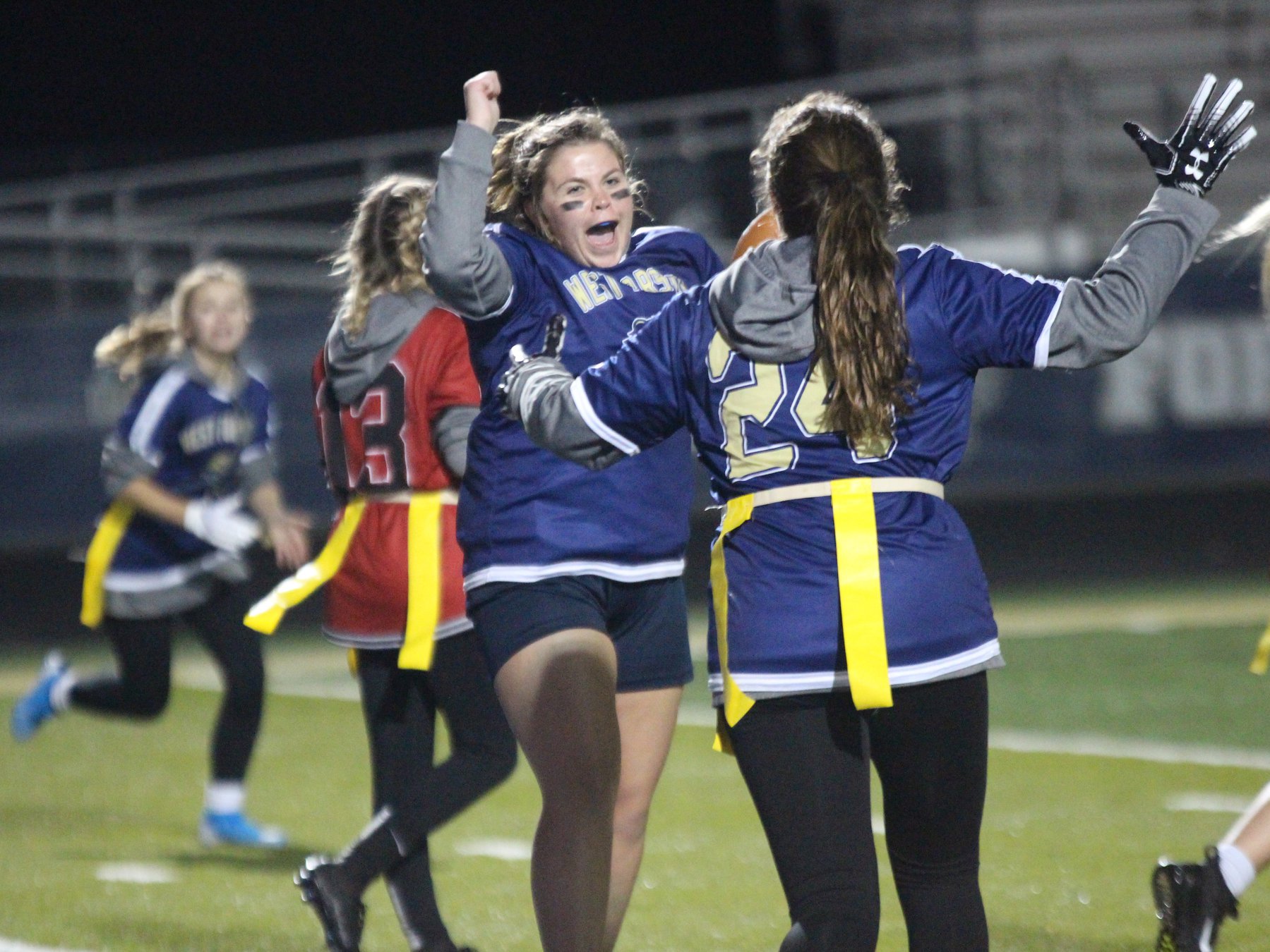 West defeats Lambert to take Forsyth County girls flag football ...