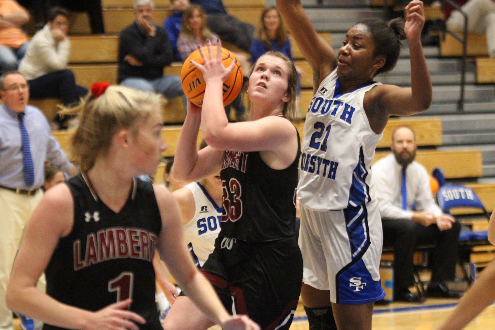 Basketball: South Forsyth overwhelms Lambert in 56-24 win - Forsyth News
