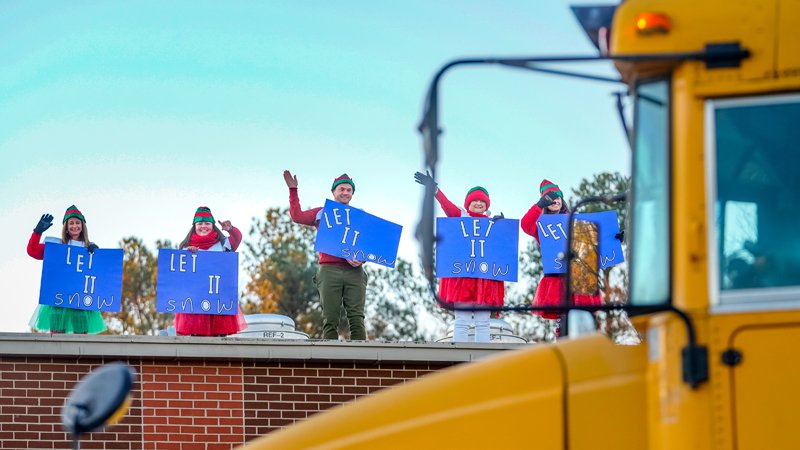 How local educators turned this elementary school into a winter ...