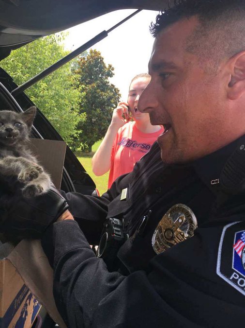 Rescue mission turns into new family member for Cumming officer ...