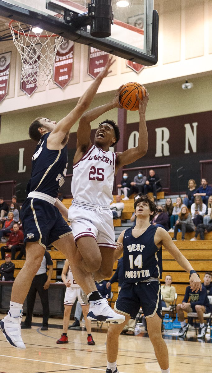 Basketball: Barnes' 24 points lead Lambert past West, into semifinals ...