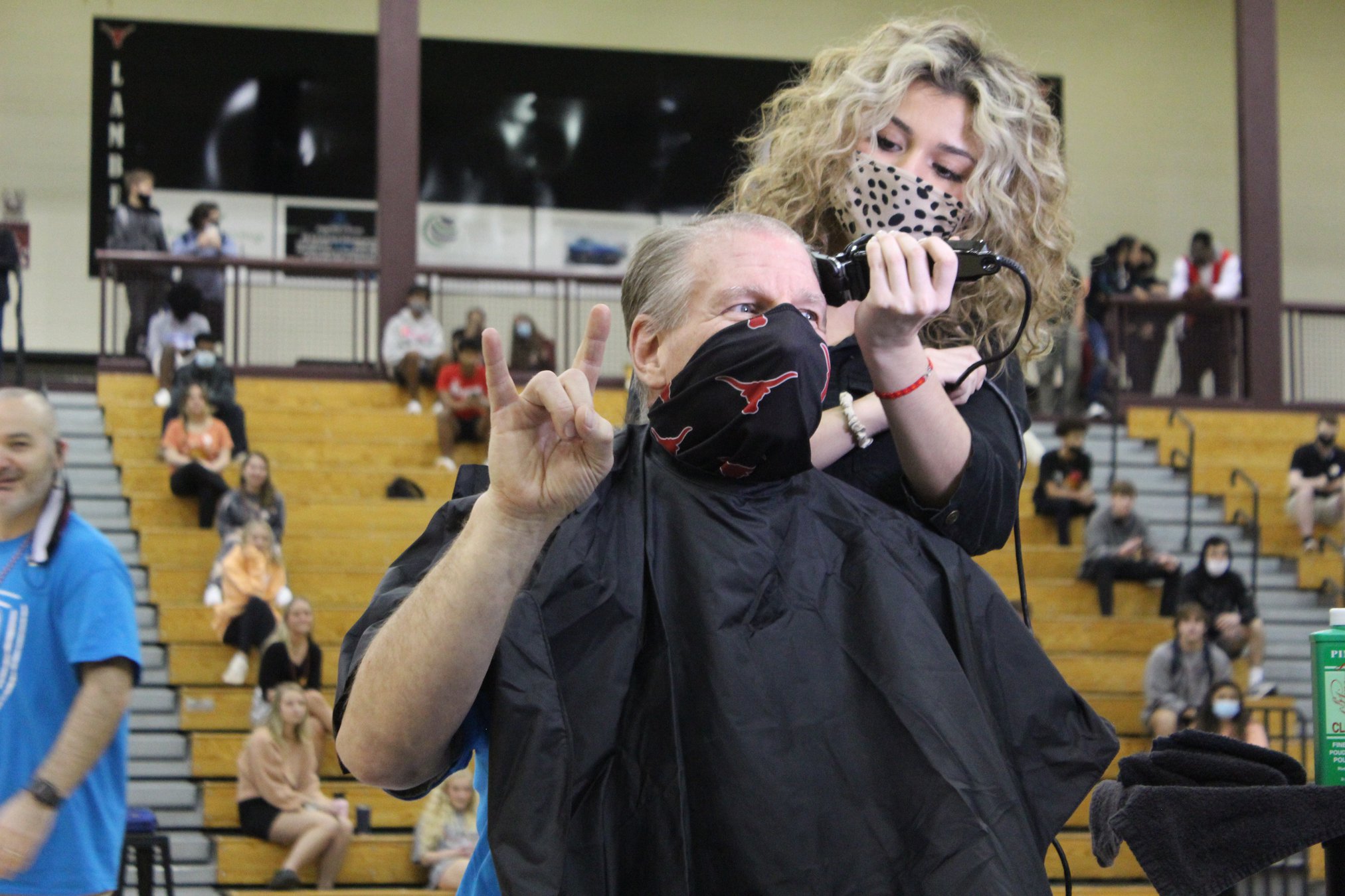 Fight for Faith: Lambert principal, staff shave heads after raising ...