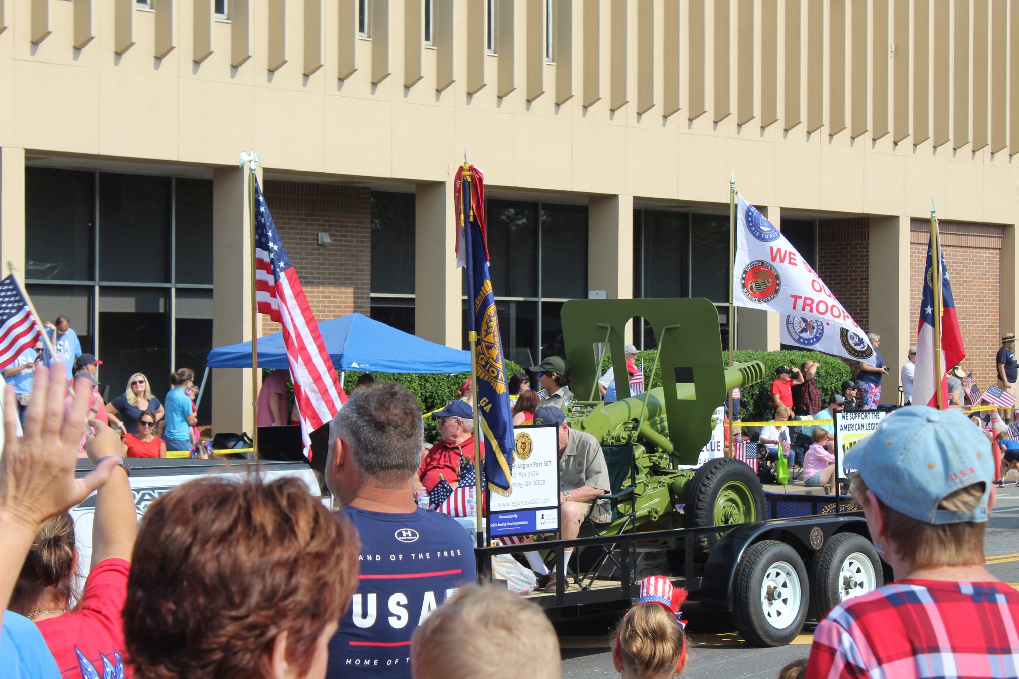 Check out these sights from Cumming's Fourth of July steam engine ...