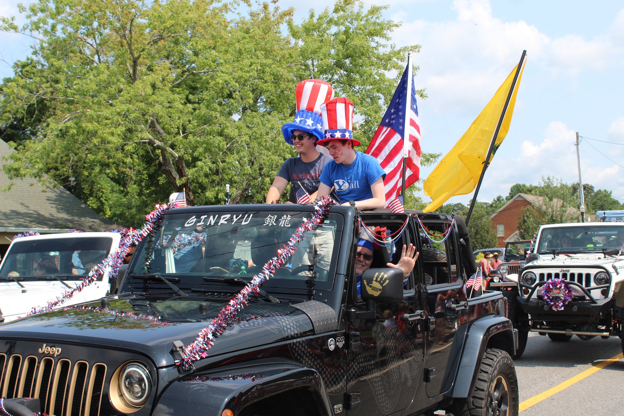 Check out these sights from Cumming's Fourth of July steam engine ...