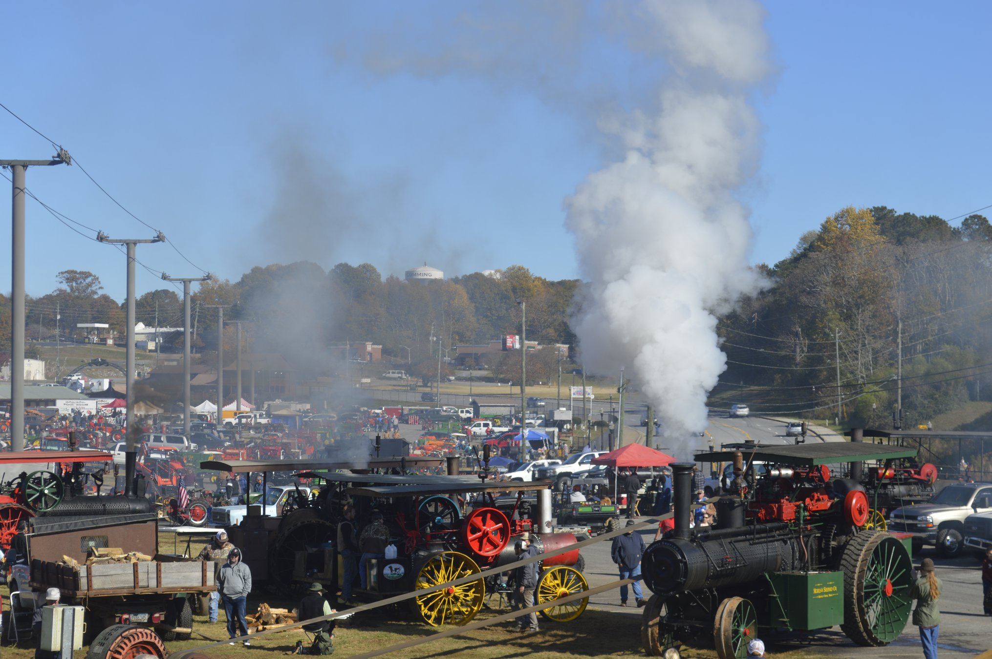 Annual steam engine, tractor expo brings crowd to Cumming Fairgrounds ...