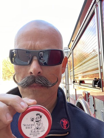 Forsyth County firefighter takes top spot in mustache competition ...