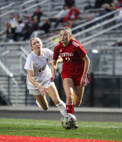 Soccer: Forsyth Central girls top South Forsyth behind Avery Berryman's hat trick - Forsyth News