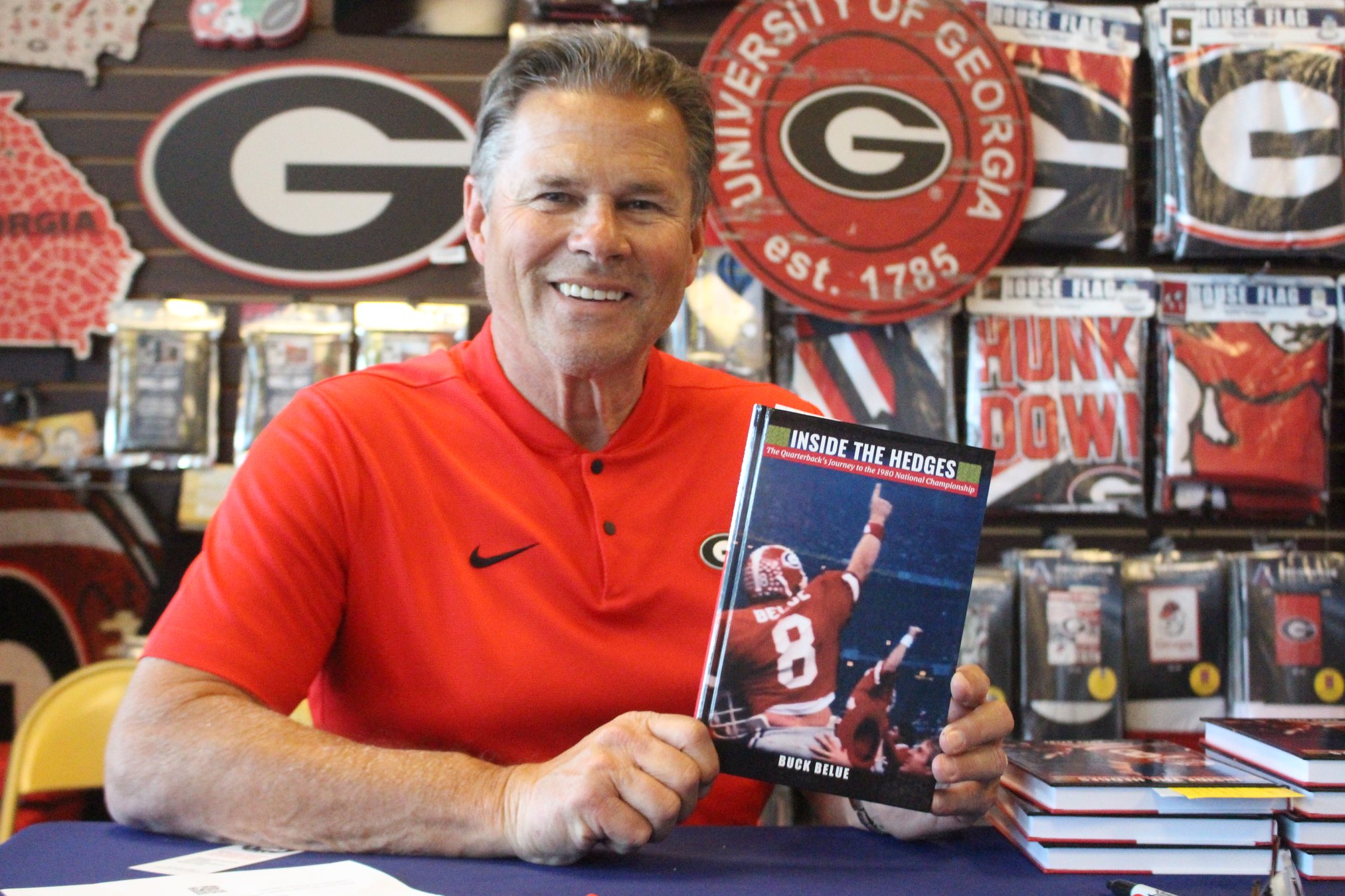 Former UGA quarterback Buck Belue authors book on 1980 championship ...