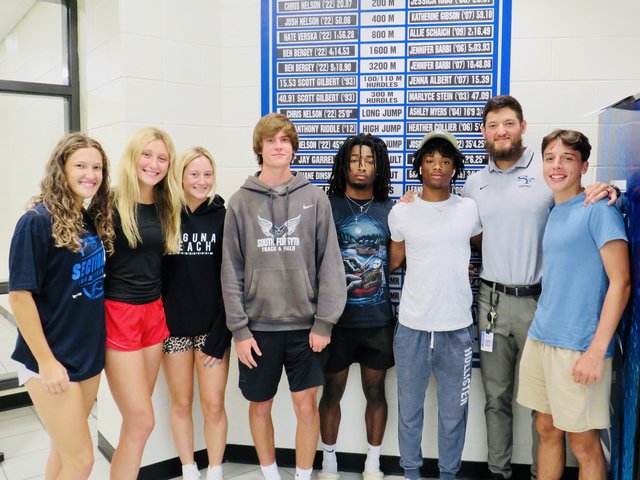Track and Field: South Forsyth celebrates breaking 14 school records ...