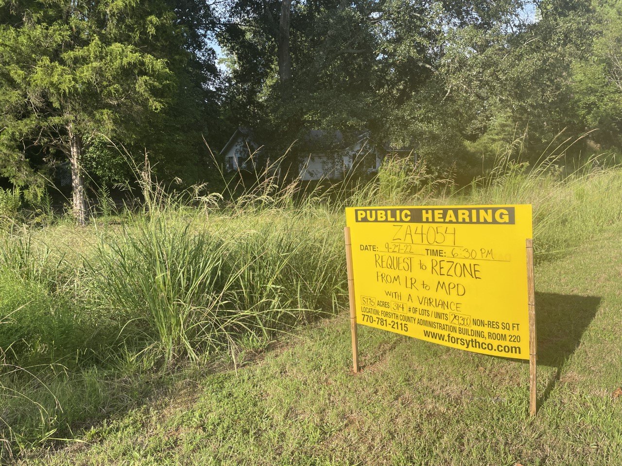 What to do when a yellow or orange zoning sign pops up in your ...