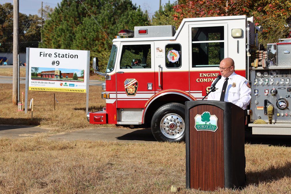 Forsyth's oldest fire station was built in 1989. Here's what's planned ...