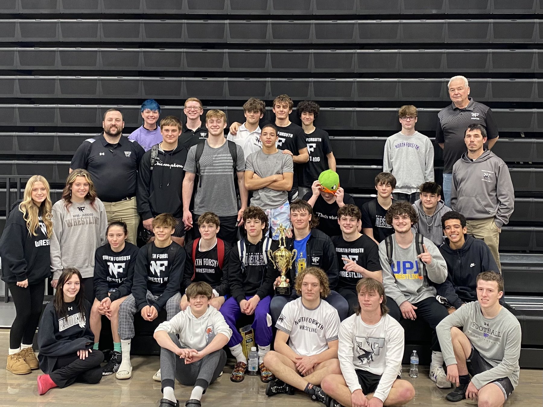 Wrestling: Raiders cruise to Region 8-6A Duals crown, will host state ...