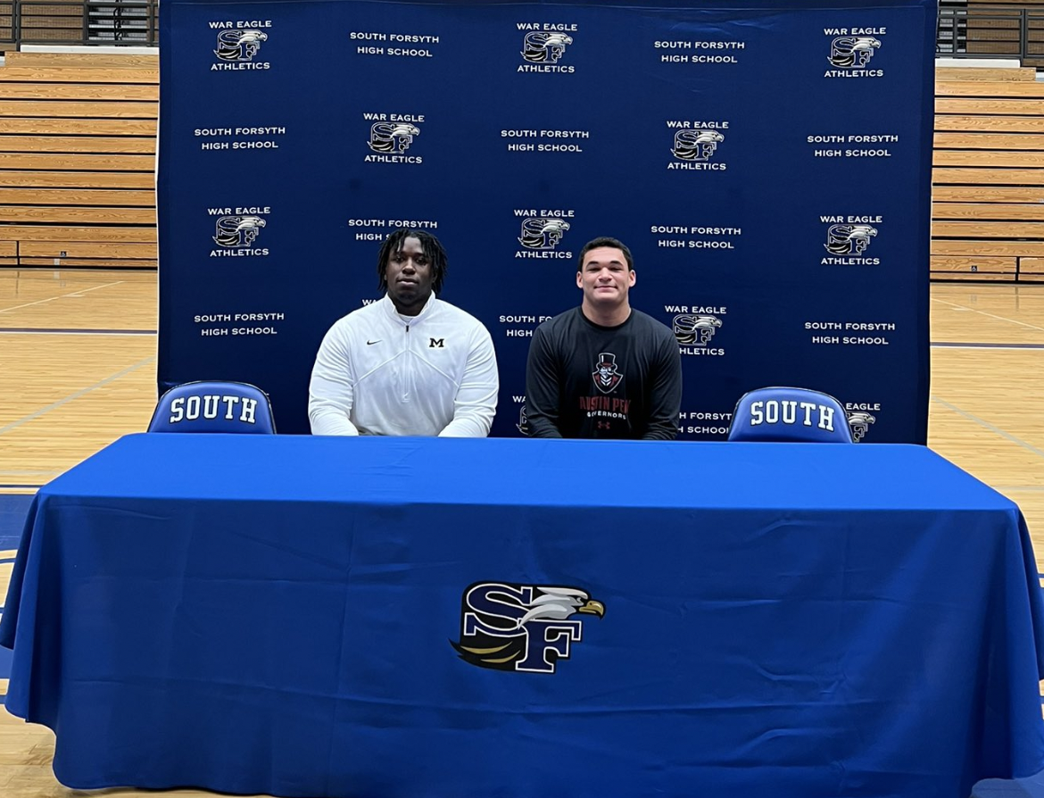 South Forsyth football players sign with Division-I programs - Forsyth News