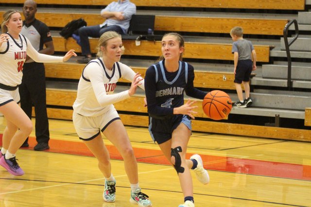 Basketball: Denmark teams fall at Milton - Forsyth News