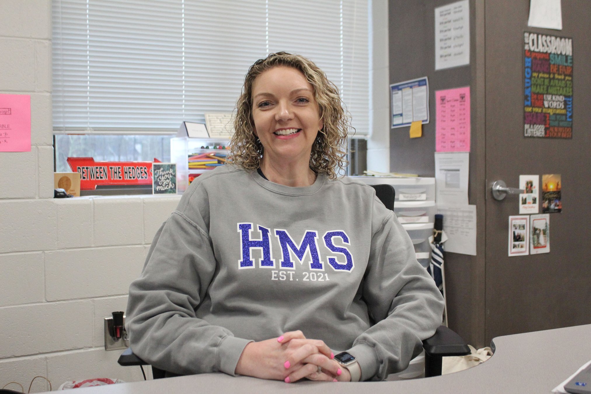 Hendricks Middle School teacher aims to make her mark on math literacy ...