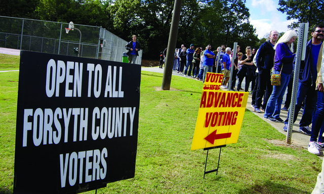 Presidential Primary advance voting now happening in Forsyth County ...