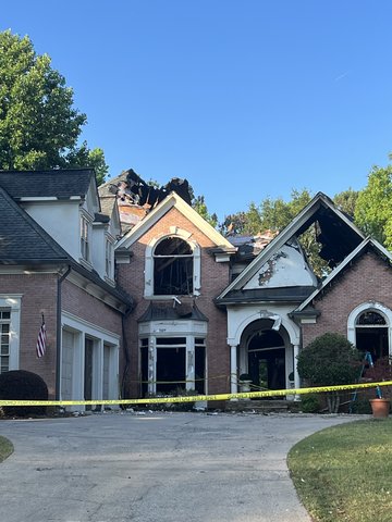 Fire destroys house in west Forsyth neighborhood - Forsyth News