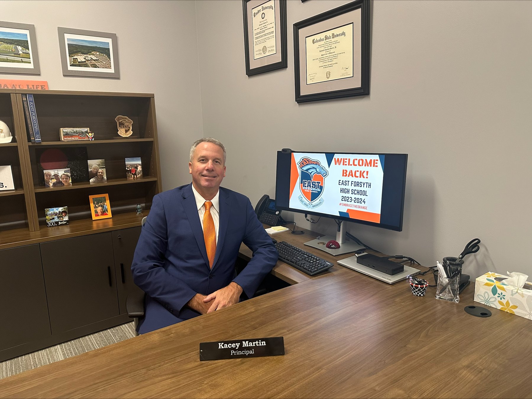 Meet East Forsyth High School’s new principal - Forsyth News