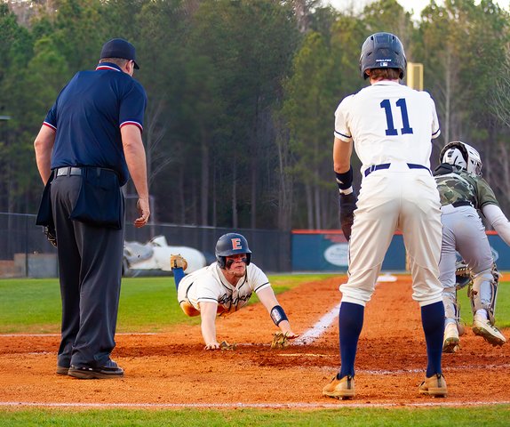Baseball: East Forsyth ties series against North Hall - Forsyth News
