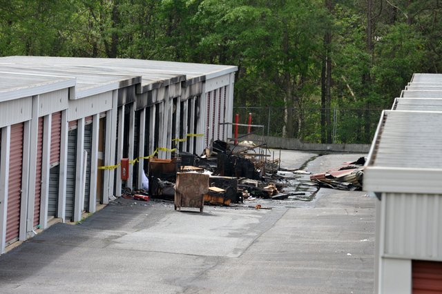 31 storage units impacted by fire Tuesday night - Forsyth News