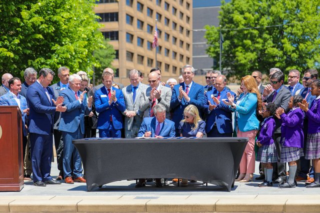 Kemp signs private-school vouchers bill into law - Forsyth News