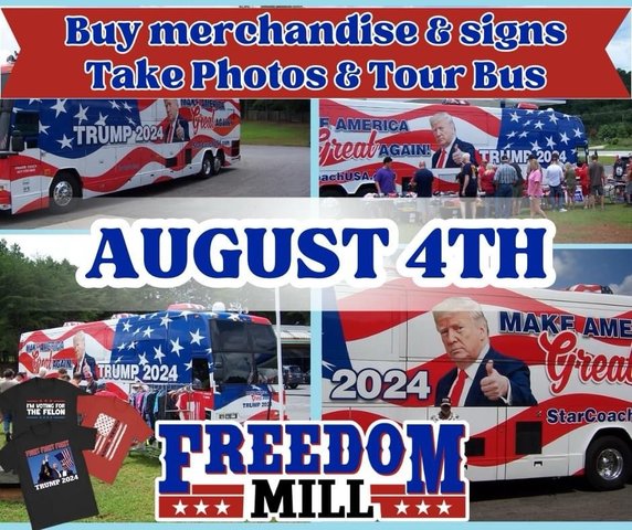When and where the Trump Bus is making a stop in Forsyth County ...
