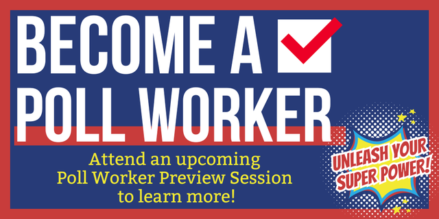 It's election season. Here's how you can learn more about being a poll ...