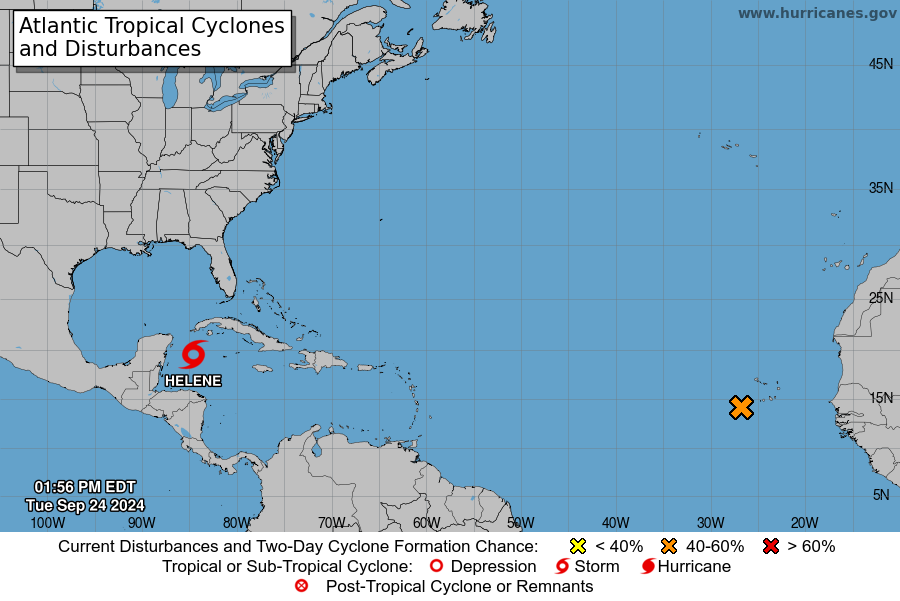Forsyth County in projected path of Tropical Storm Helene. When to ...
