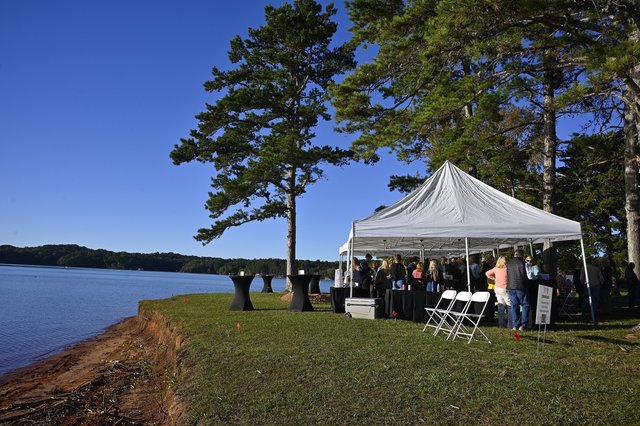 PHOTOS: Pavilion groundbreaking at Lake Lanier Olympic Park - Forsyth News
