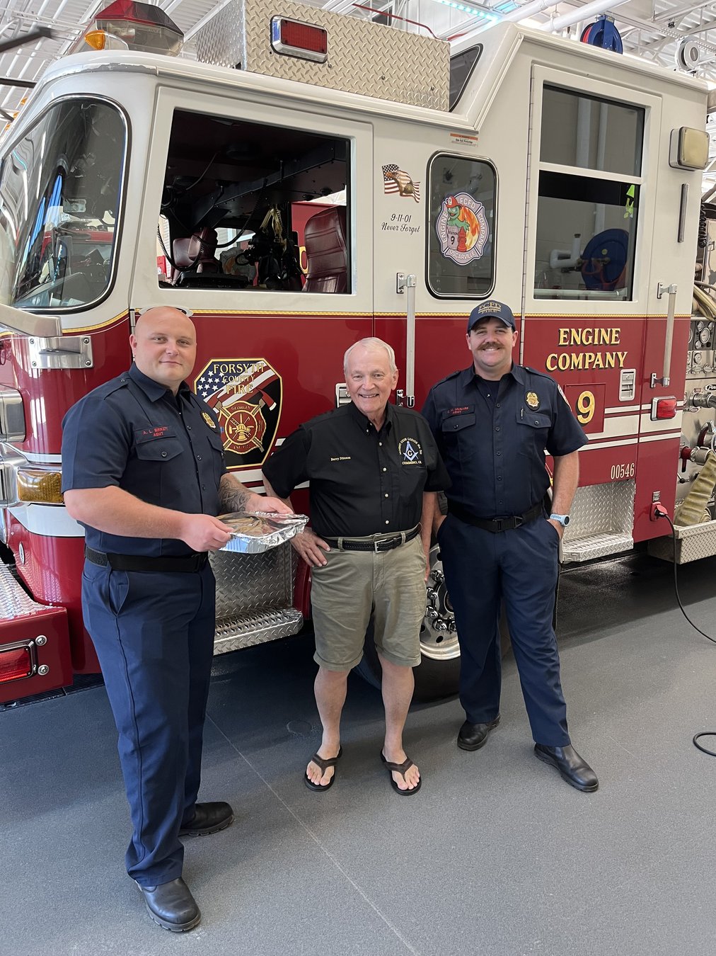 Local Masonic Lodge feeds first responders, homeless - Forsyth News