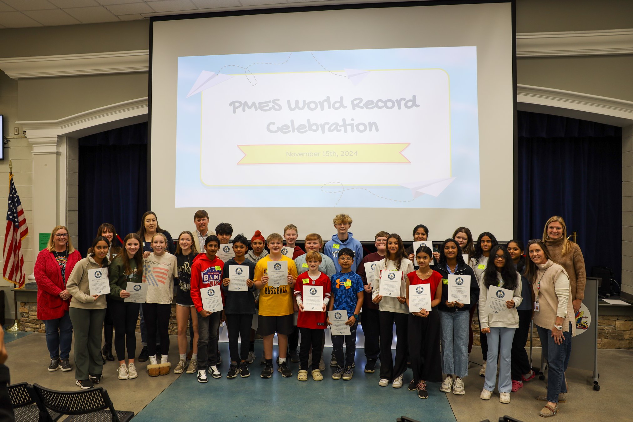 It’s official! Local elementary school students earn Guinness World ...